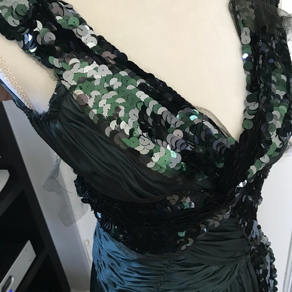 Prada | Dresses | Boho Vintage Prada Dress With Sequin Paneling | Poshmark